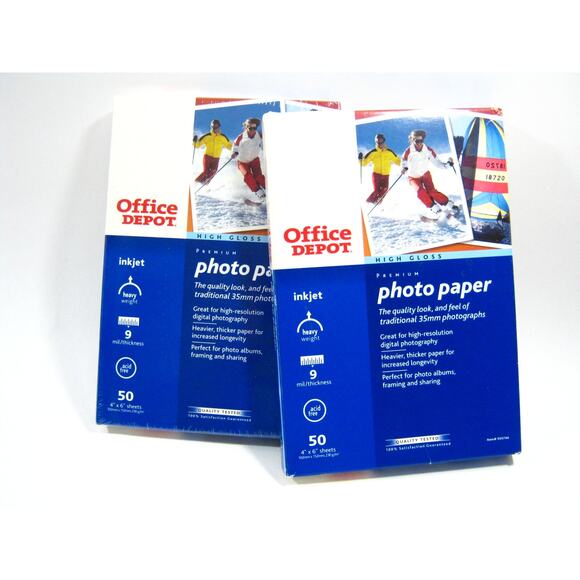 Office Depot | Bedding | 66 Sheets Office Depot High Gloss Printer ...